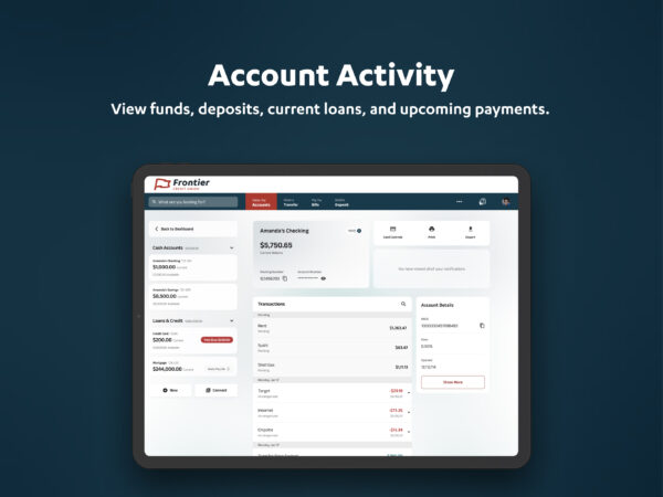 Online Banking Upgrade | Frontier Credit Union